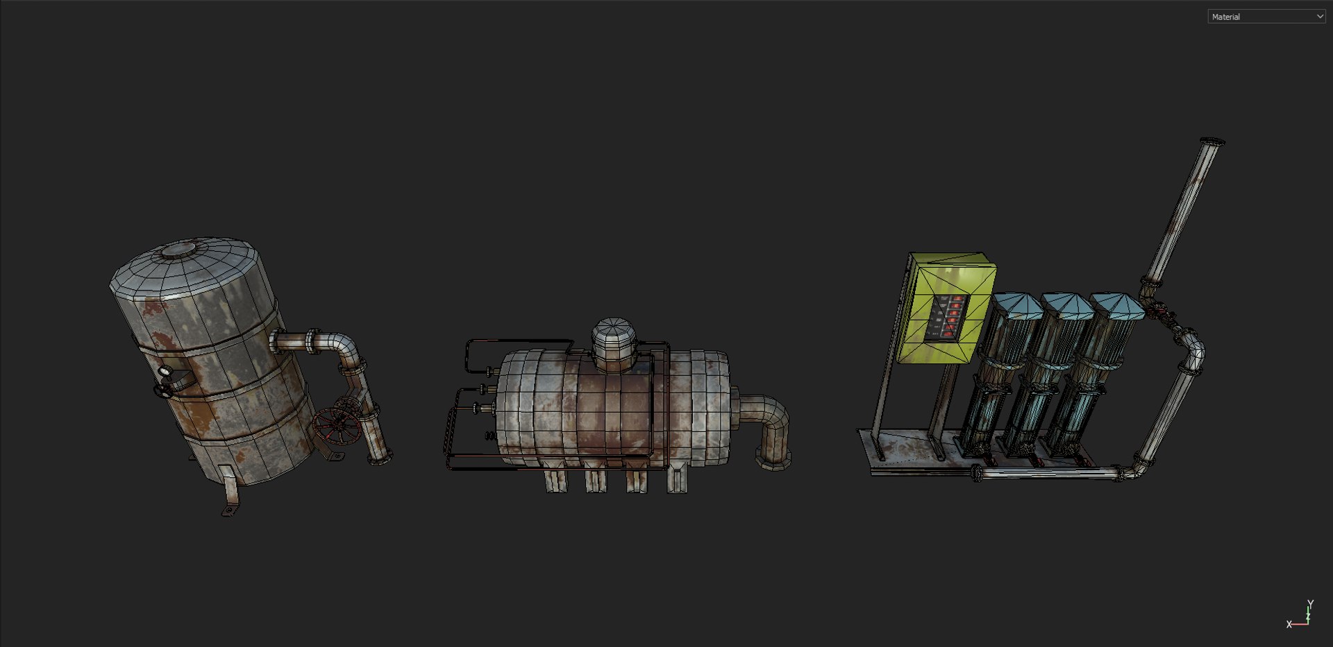 Industrial Prop Pack 1 3D Model - TurboSquid 2094507