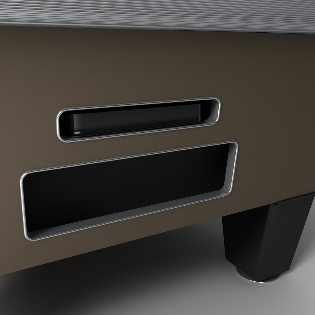 Pool Table Arcade 3d Model