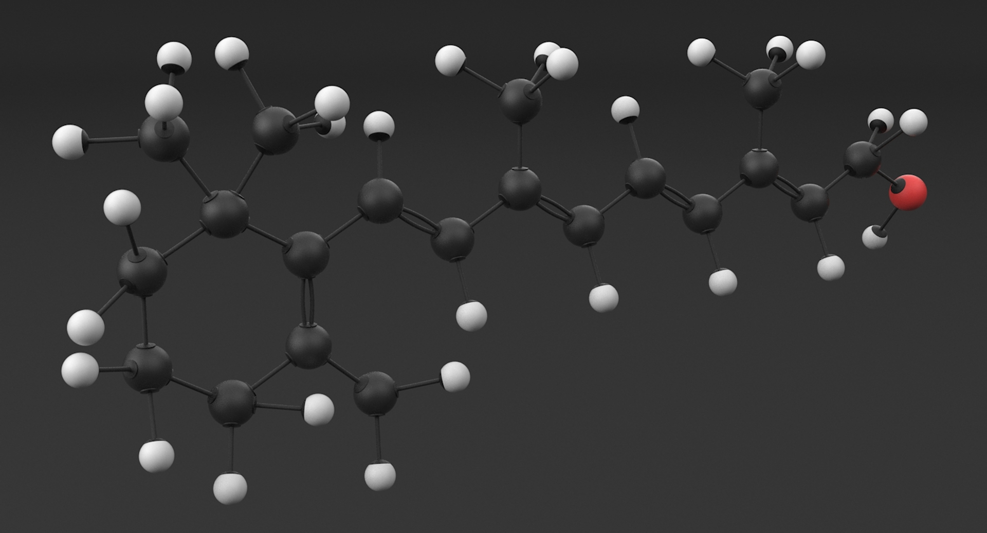 3D vitamin molecule - TurboSquid 1420266