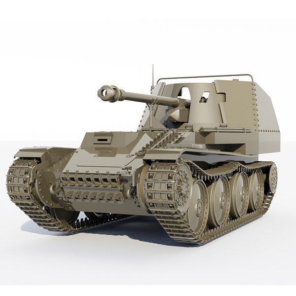 modelo 3d Marder III - TurboSquid 1954702