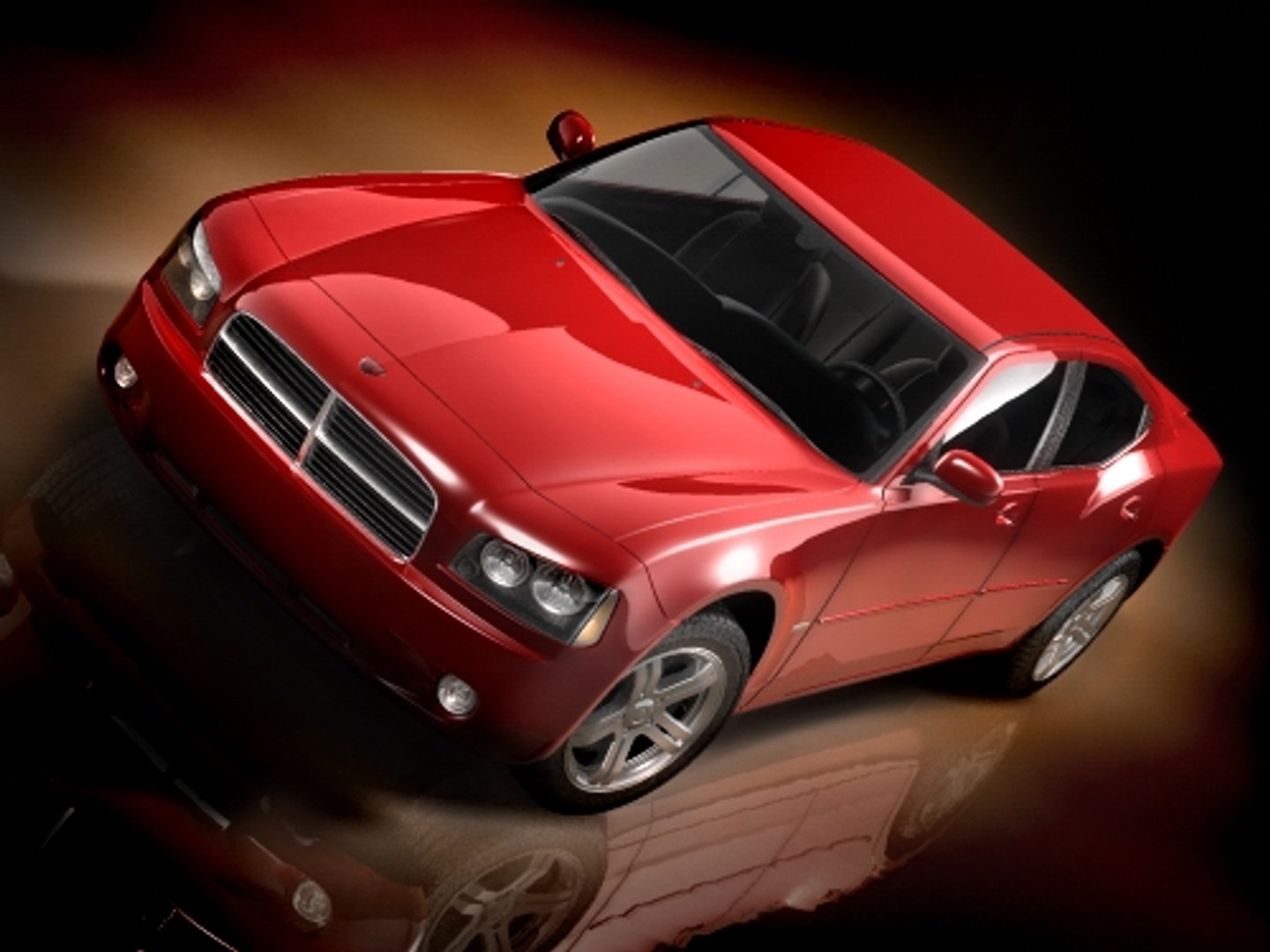 Dodge Charger 2005 3d Model