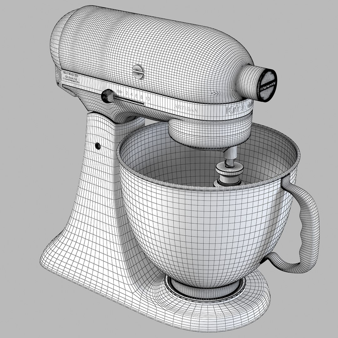 3d artisan stand mixer