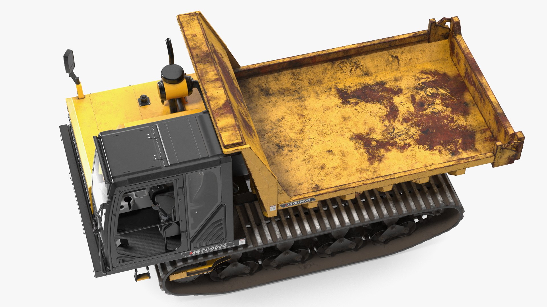 3D Morooka Dumper Dirty Rigged - TurboSquid 2155079
