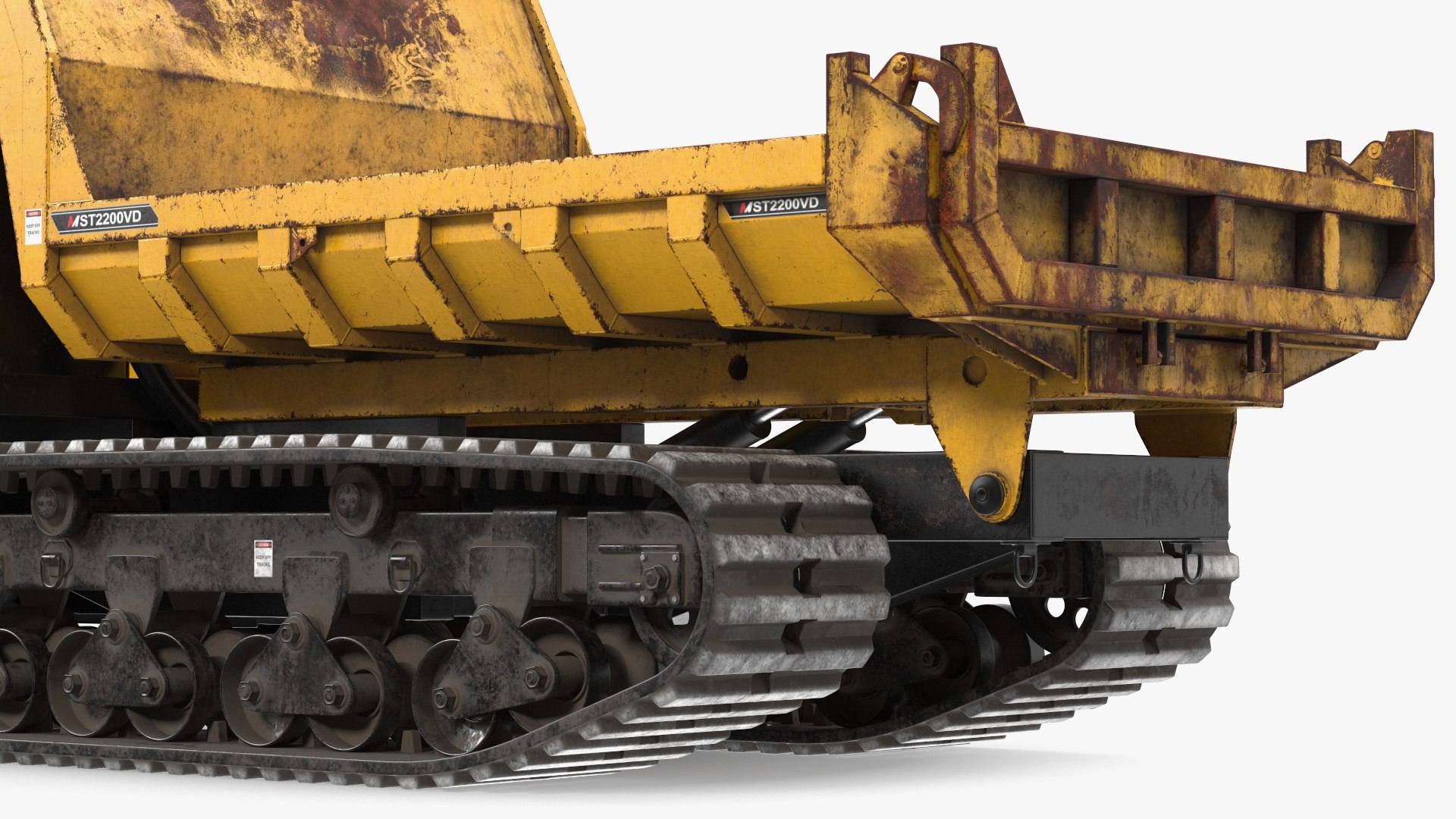 3D Morooka Dumper Dirty Rigged - TurboSquid 2155079