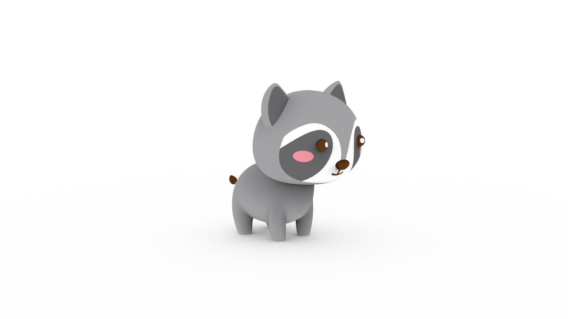Cartoon Ratel V001 Character Model - TurboSquid 2098662 Cartoon Ratel V001 Character Model - TurboSquid 2098662