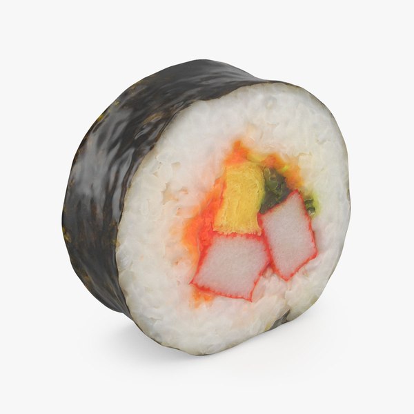 Maki Sushi 3D model - TurboSquid 2065726