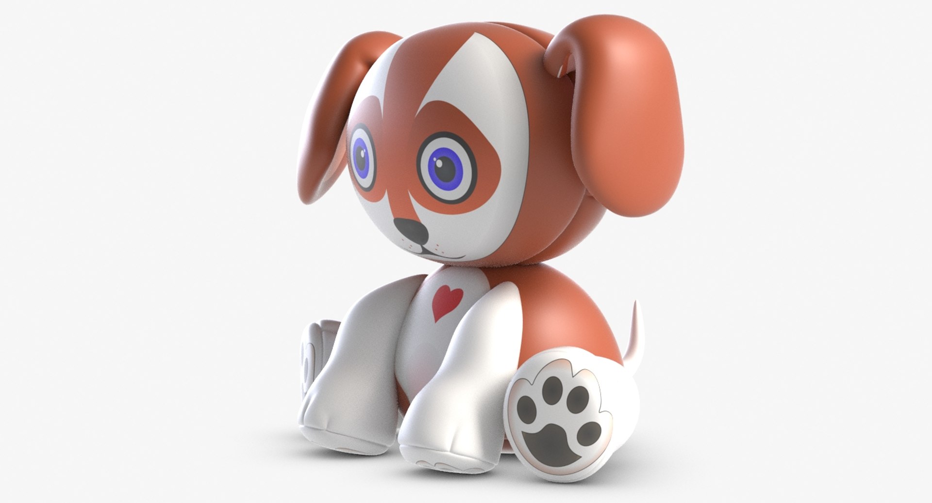 3D toy dax dog - TurboSquid 1339271
