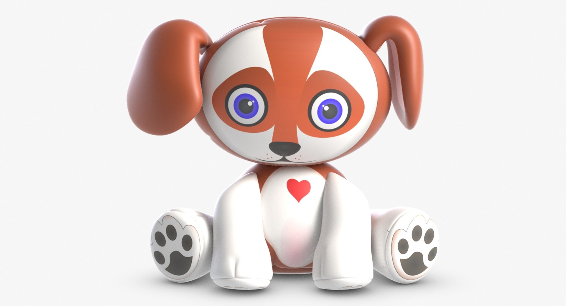 3D toy dax dog - TurboSquid 1339271