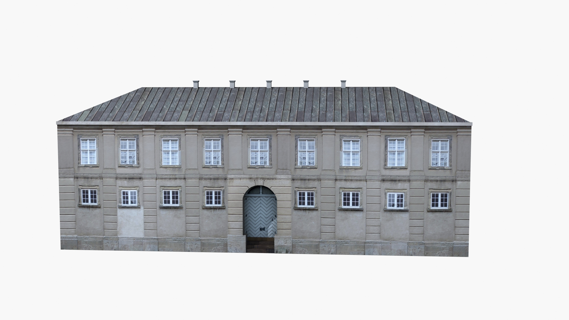 3ds Max Old Building 1700s