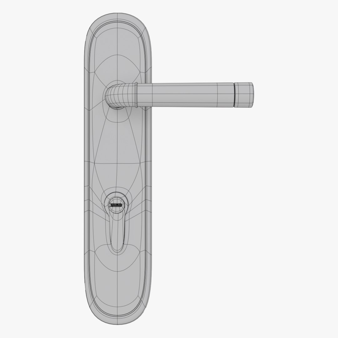 Door Lock 3d Obj