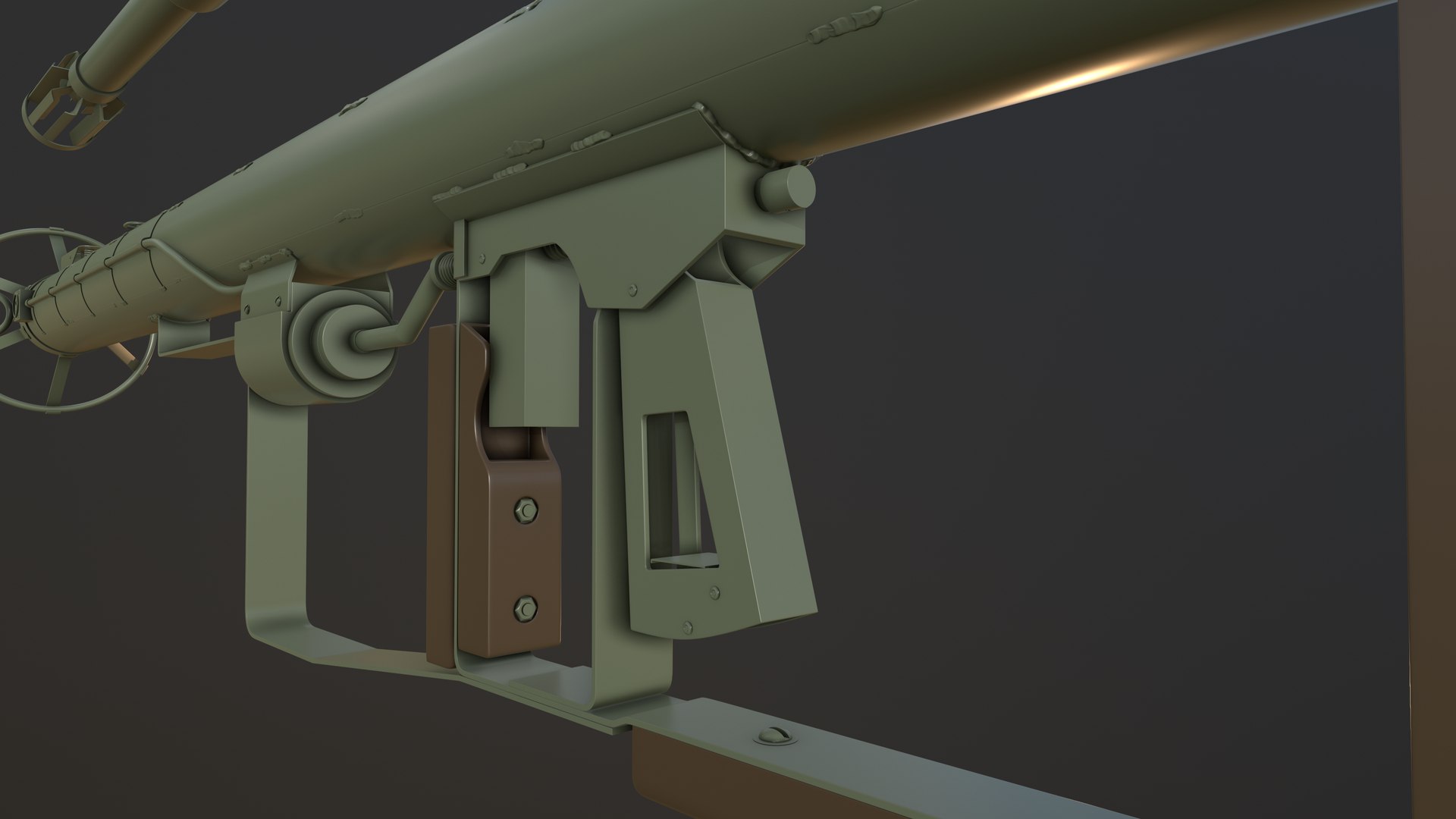 3D 44M Rocket Launcher - TurboSquid 2207657