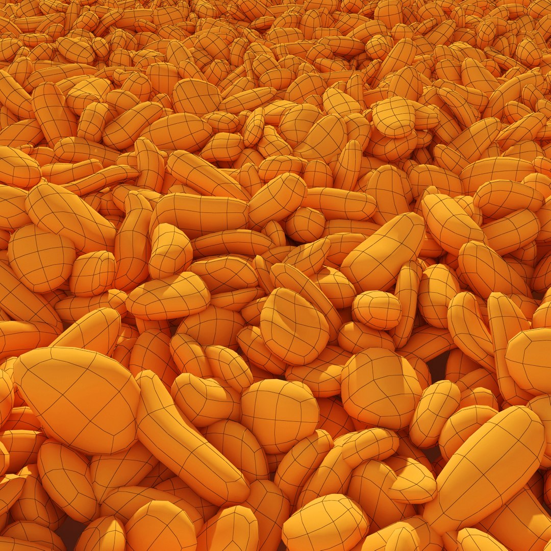 Pebble 3D - TurboSquid 1523909