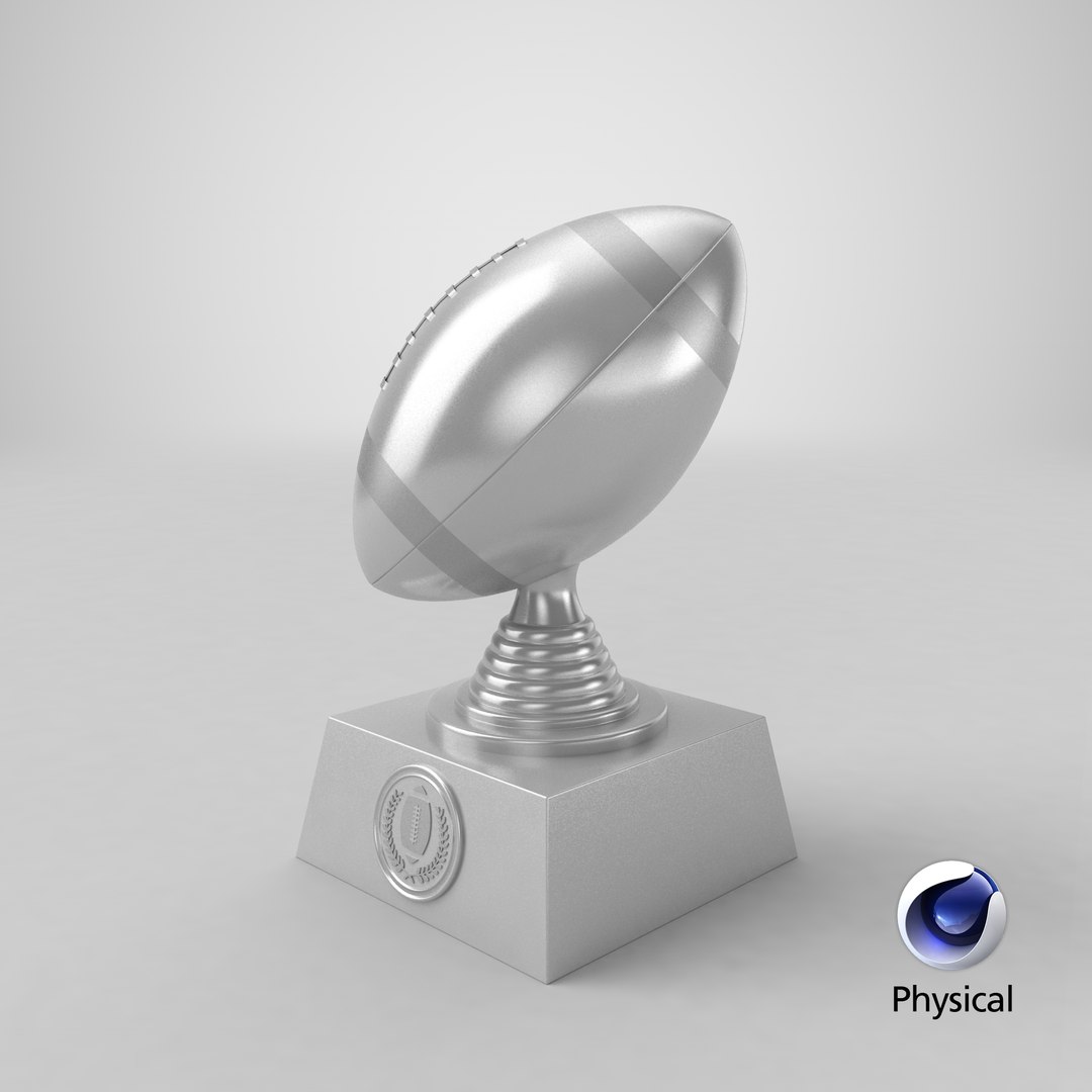 Football Trophy Model - TurboSquid 2138886