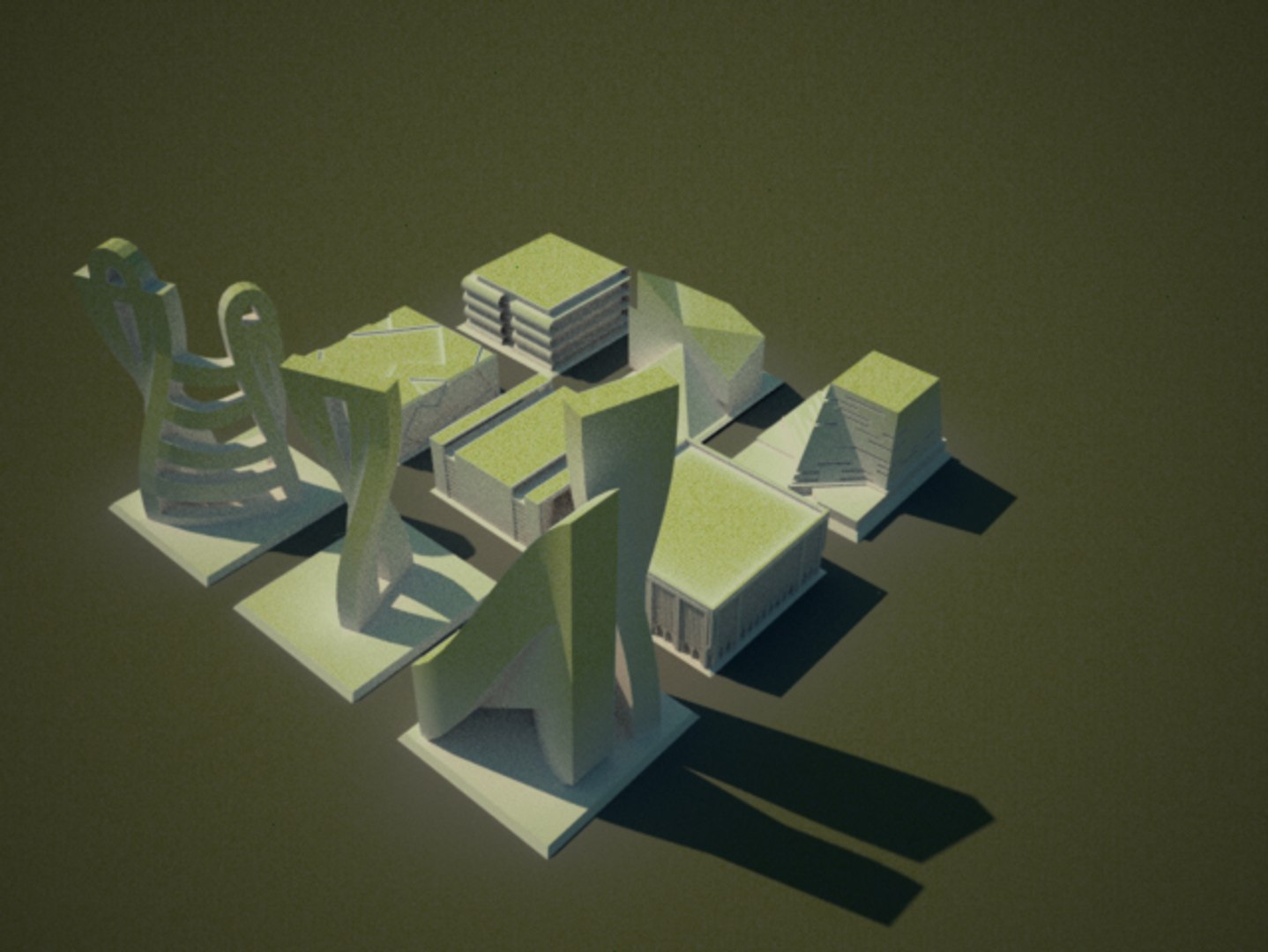 Building Blocks Cityscapes 3ds