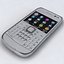 Nokia E6-00 Silver 3d Obj