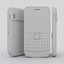 Nokia E6-00 Silver 3d Obj