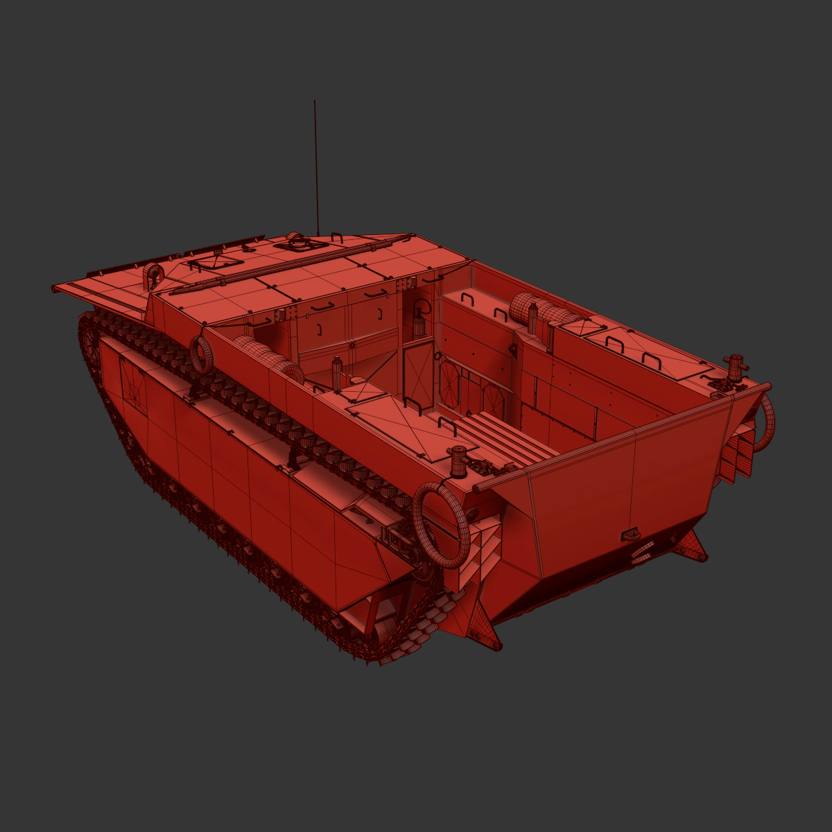 lvt-4 buffalo 3d model