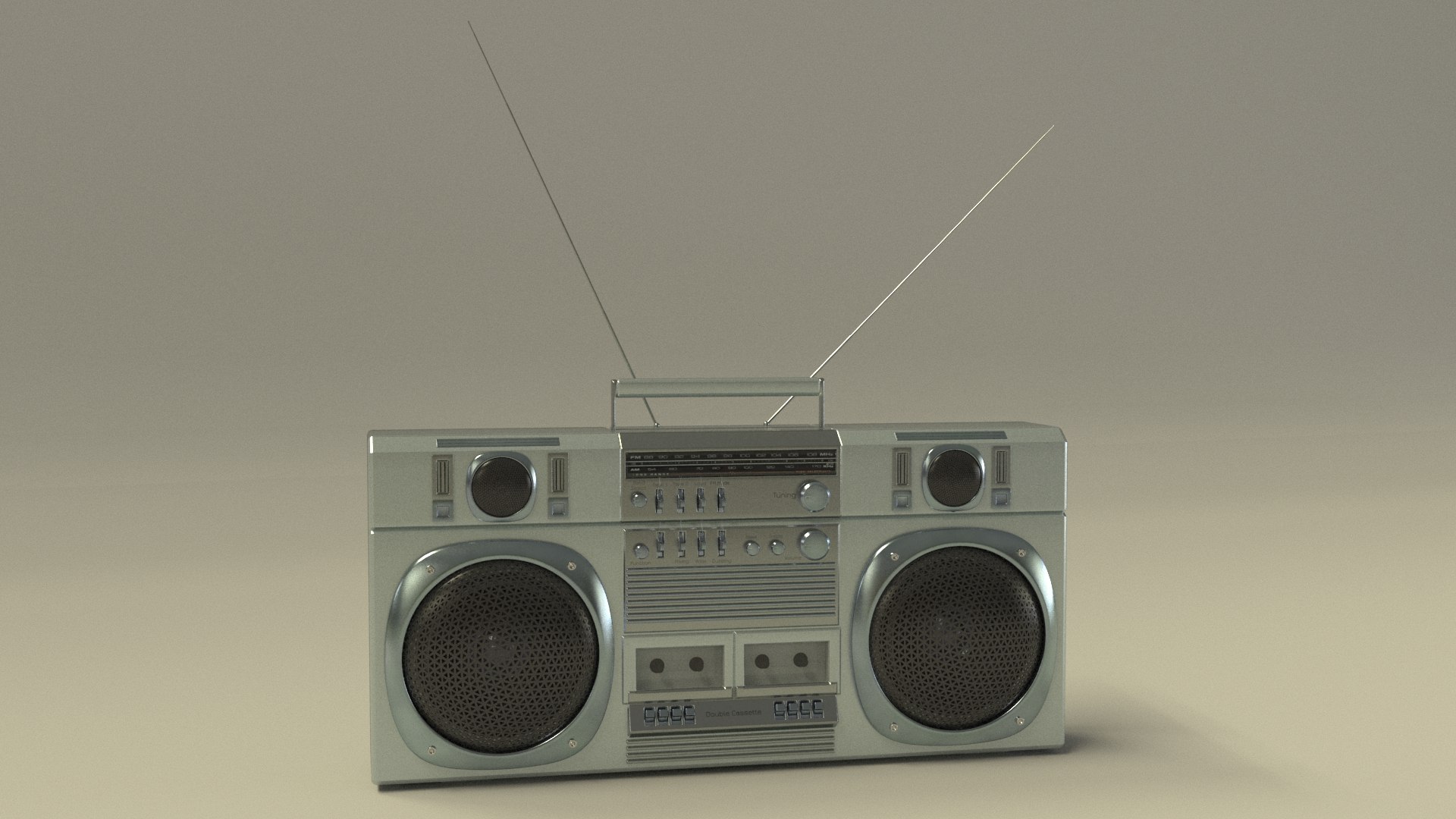 Boombox Model - TurboSquid 1880292