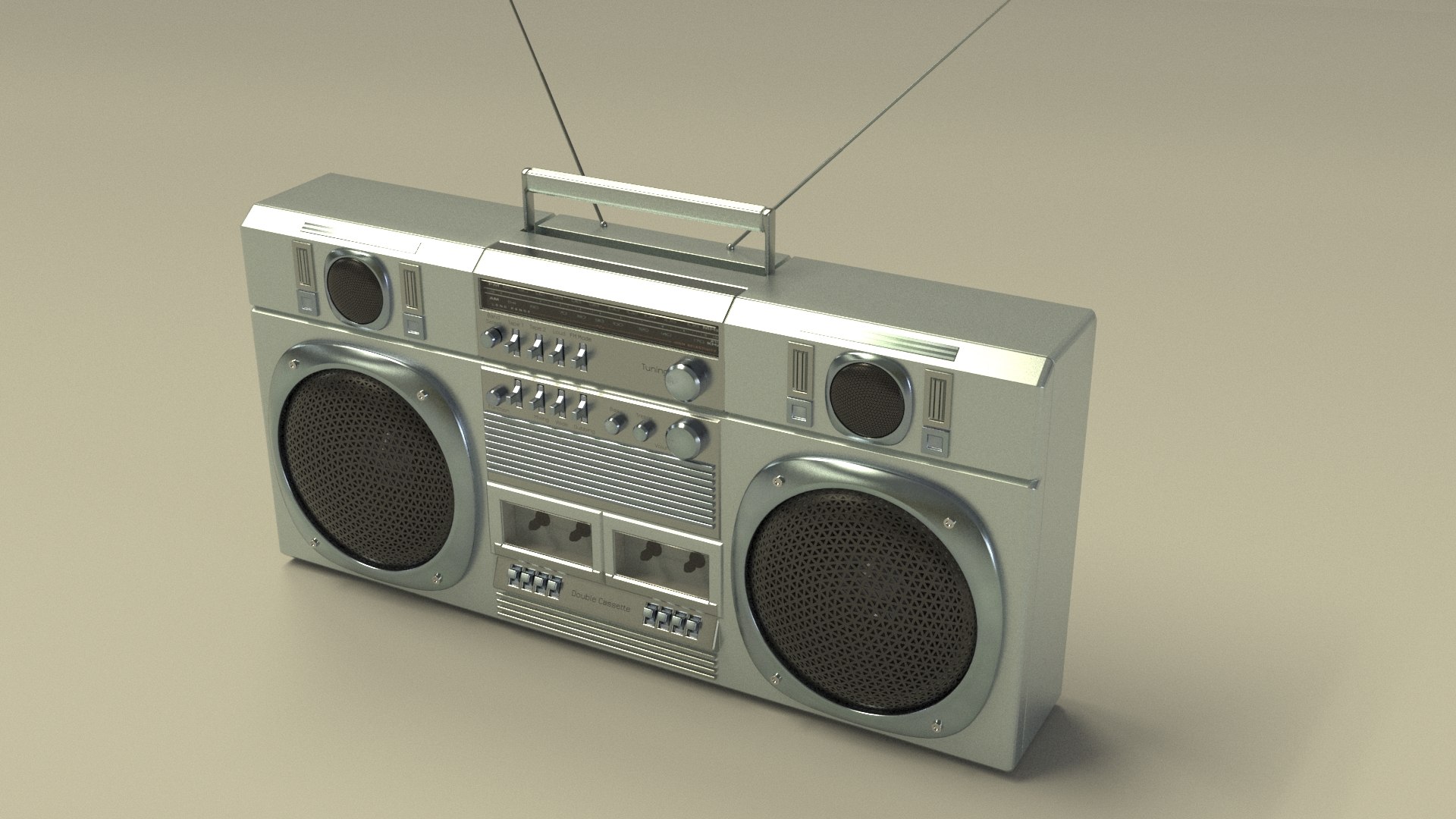Boombox Model - TurboSquid 1880292