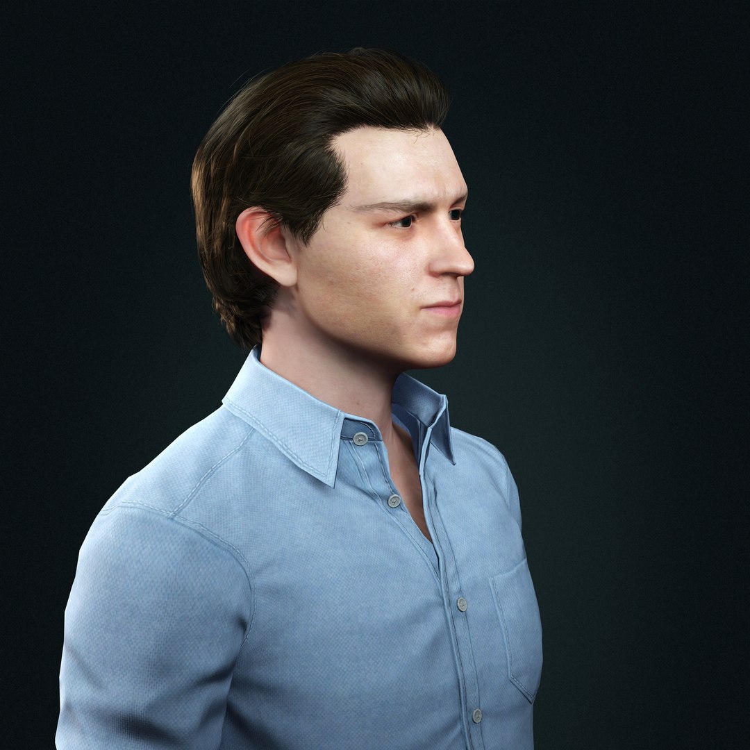 3D Model Tom Holland Character 3D Model - TurboSquid 2287749