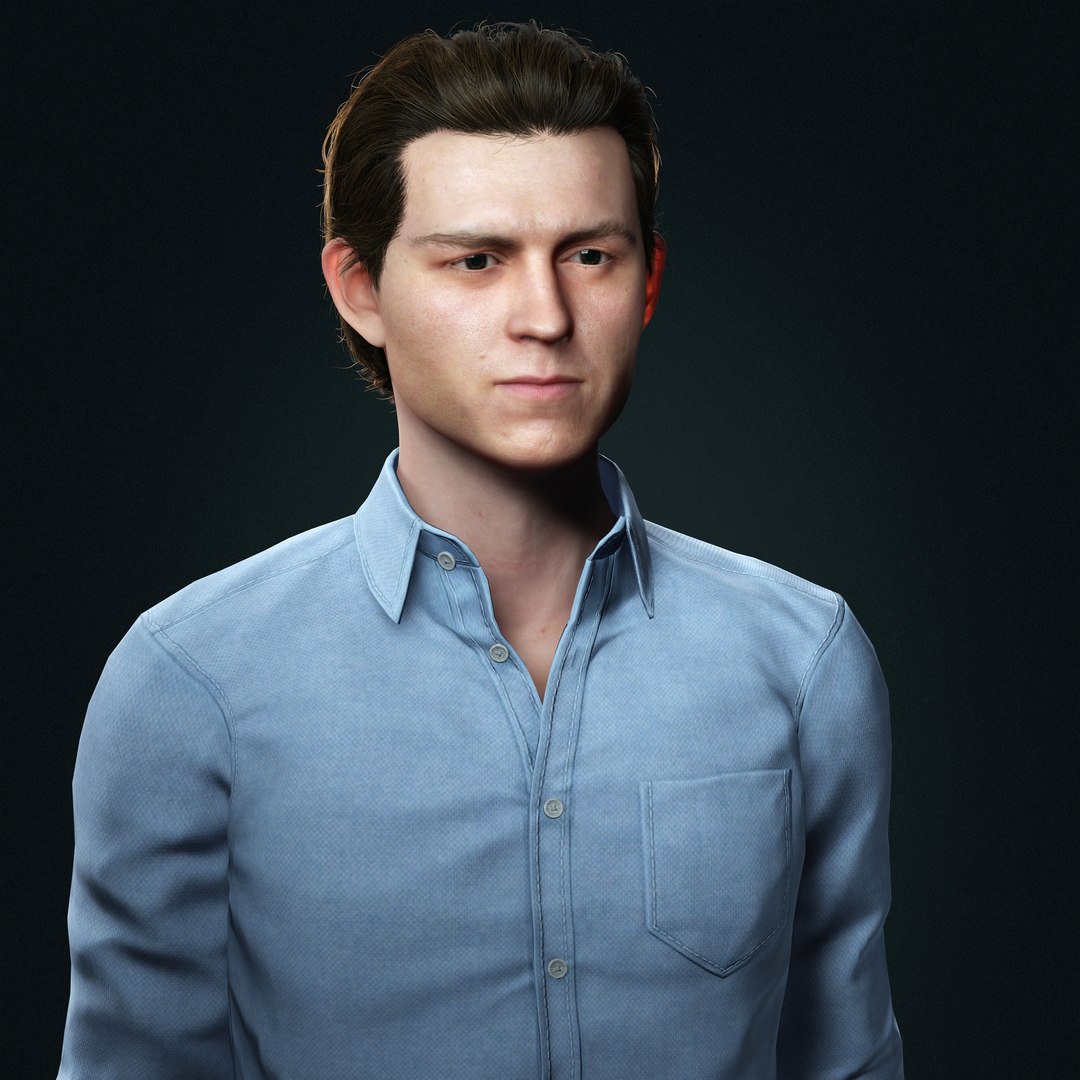 3D Model Tom Holland Character 3D Model - TurboSquid 2287749