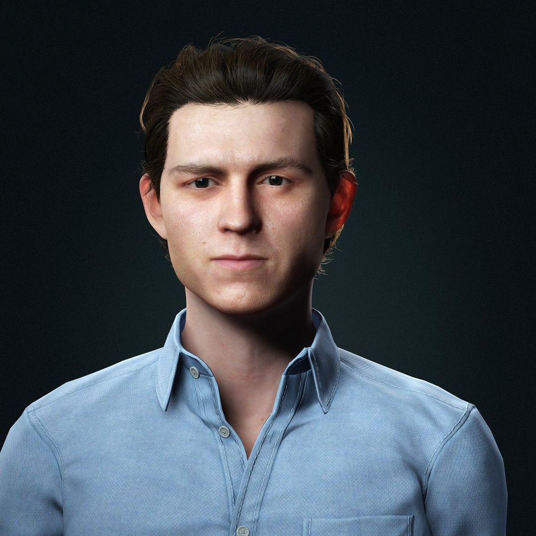 3D Model Tom Holland Character 3D Model - TurboSquid 2287749