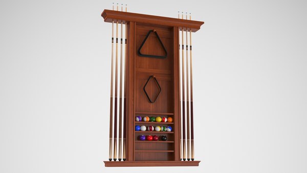 Billiard Rack Set 3D model - TurboSquid 1983288