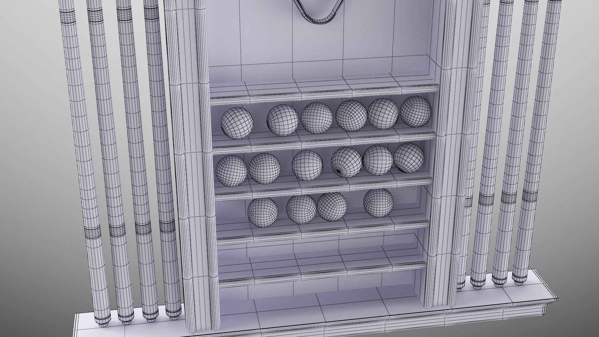 Billiard Rack Set 3D model - TurboSquid 1983288