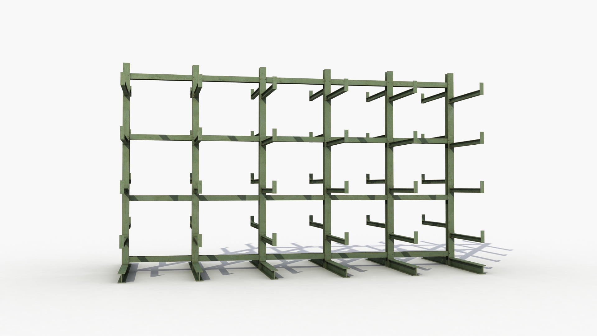 Steel Storage Rack 3D Model - TurboSquid 1624275