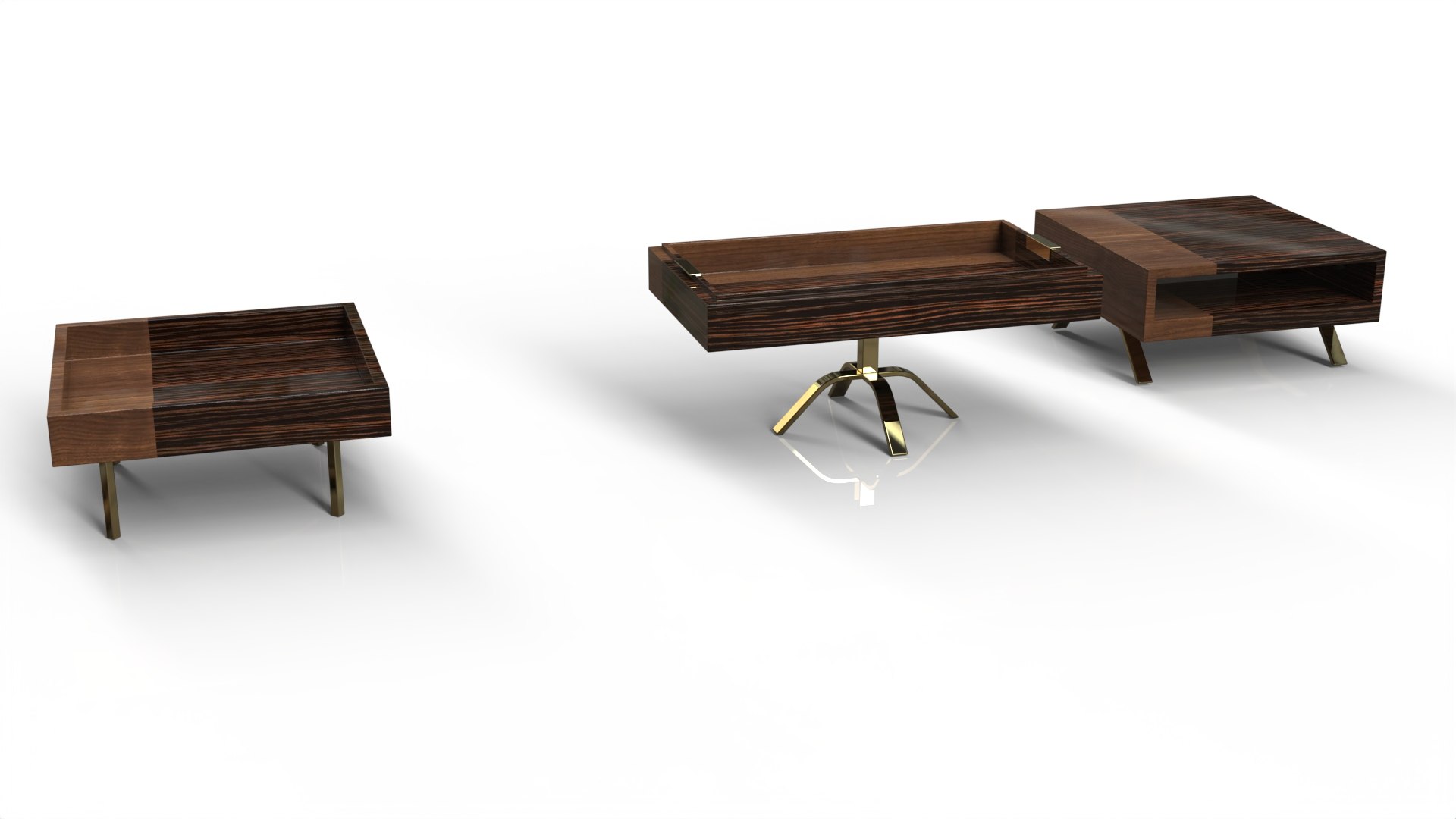 COFFEE TABLES 3D Model - TurboSquid 2102938