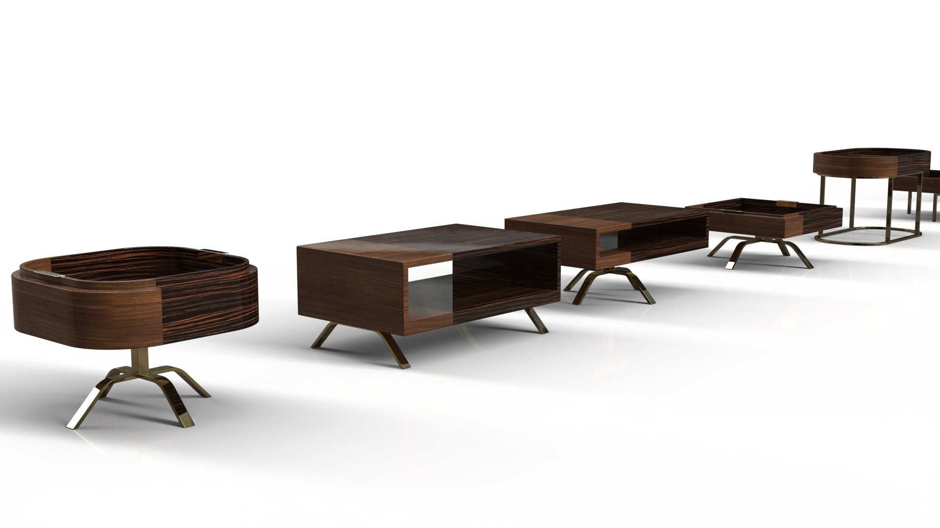 COFFEE TABLES 3D Model - TurboSquid 2102938