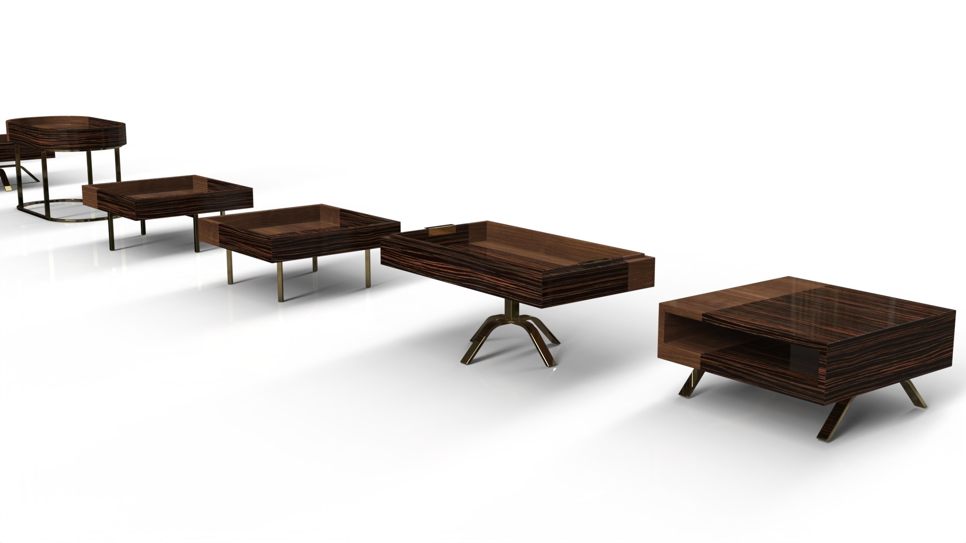 COFFEE TABLES 3D Model - TurboSquid 2102938