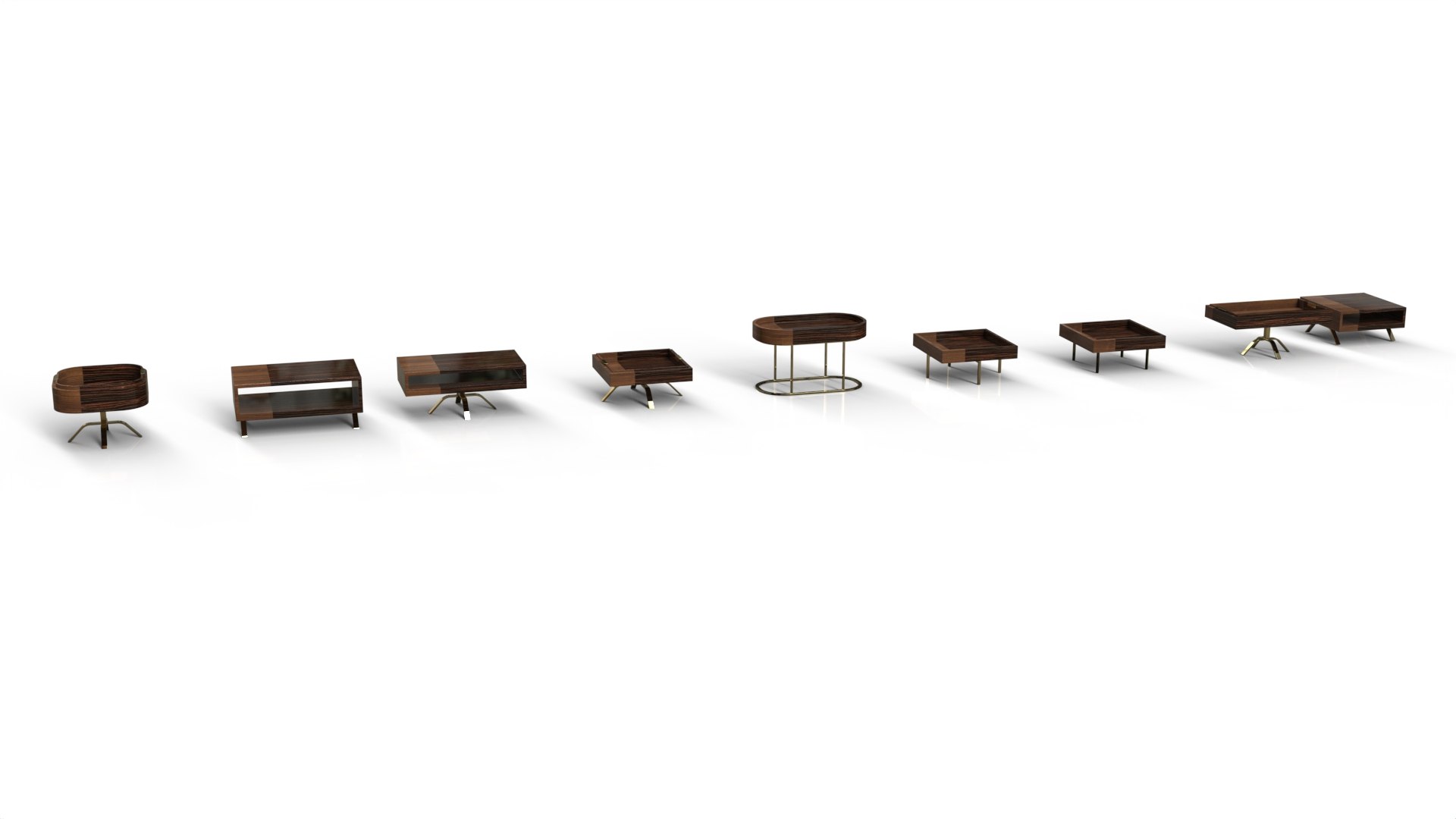 COFFEE TABLES 3D Model - TurboSquid 2102938