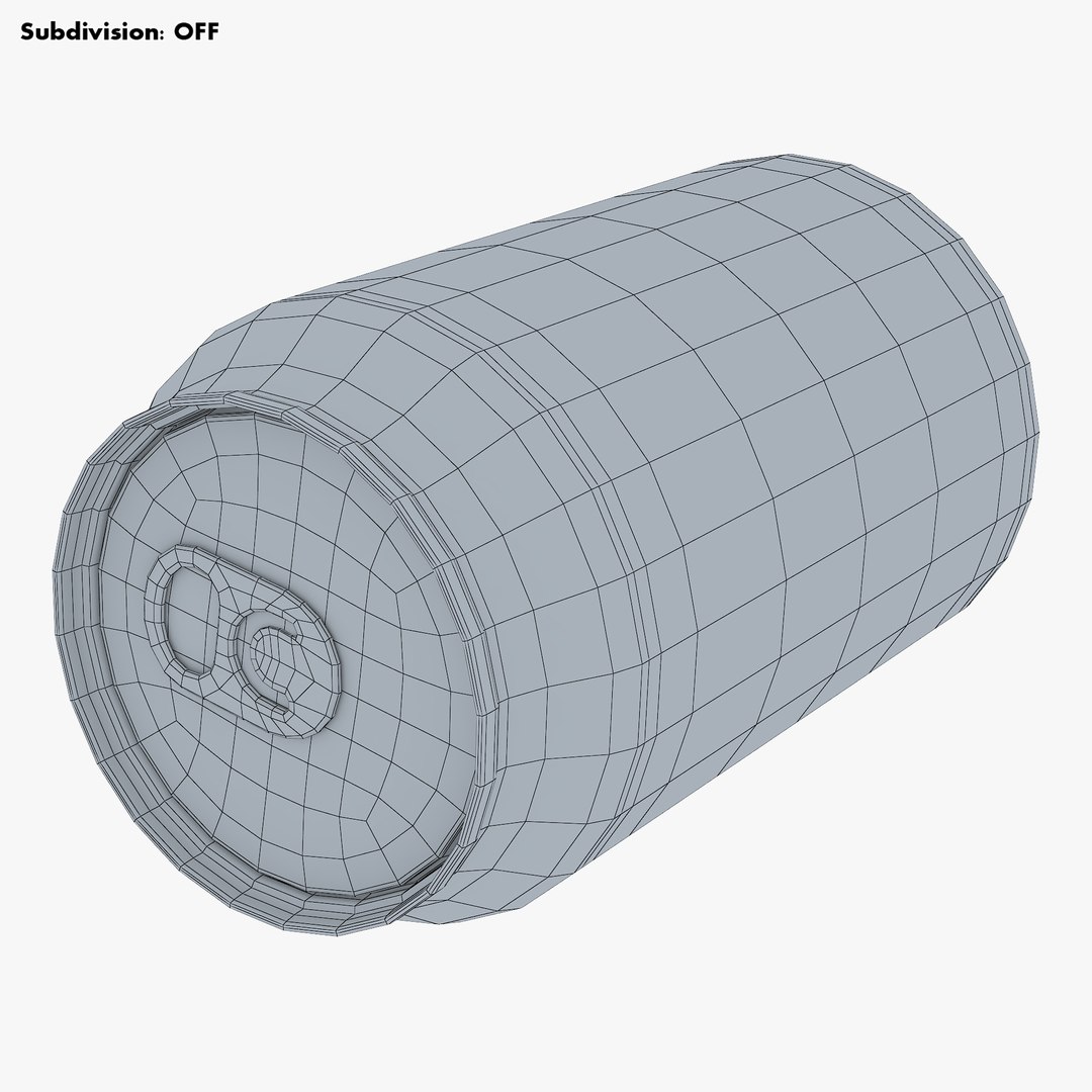 Ice Tea Green Can 330ml Simple M 1 3D Model - TurboSquid 2136022