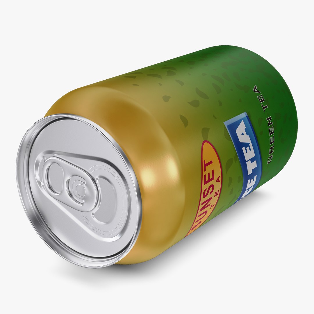Ice Tea Green Can 330ml Simple M 1 3D Model - TurboSquid 2136022