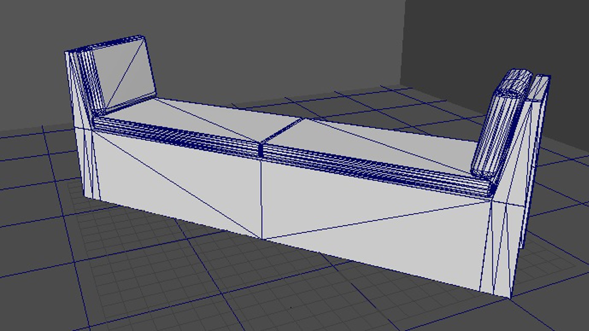 3D couch office furnitures model - TurboSquid 1692759