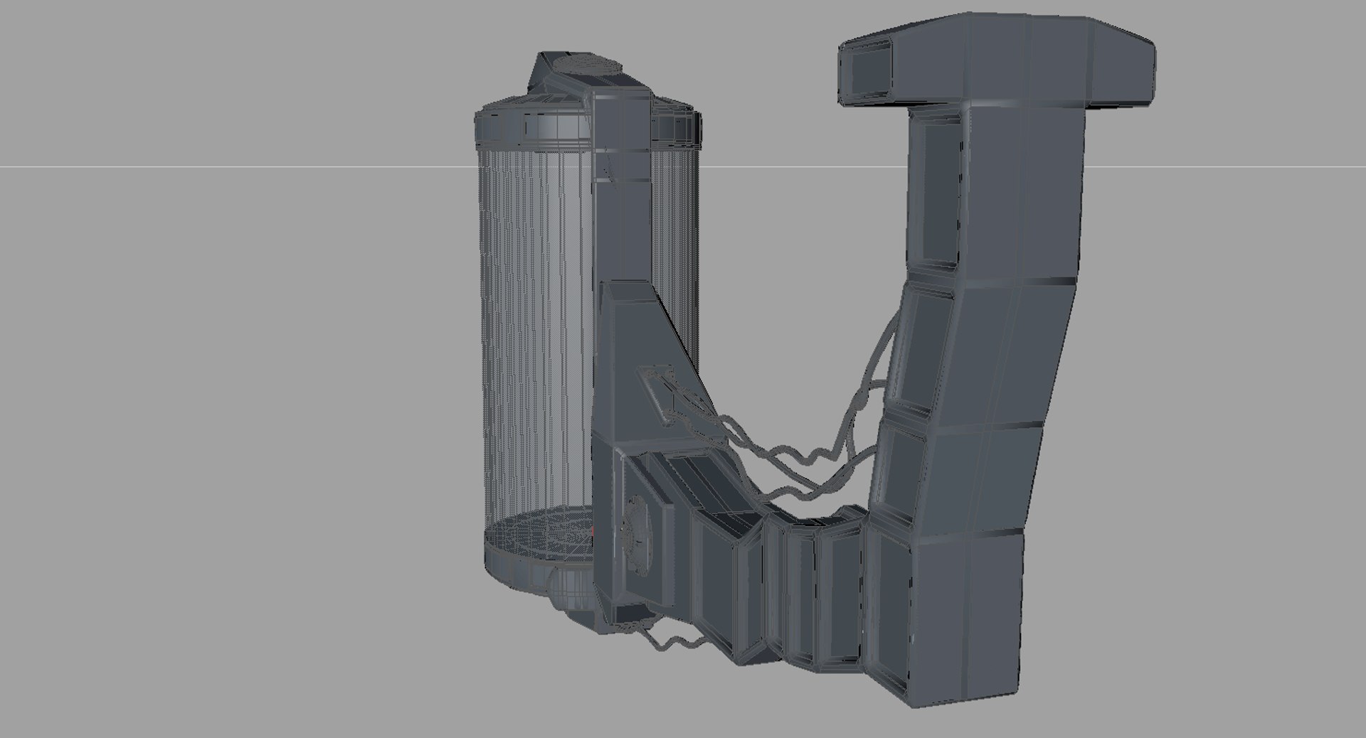 Science Fiction Liquid Container 3D Model - TurboSquid 1438460