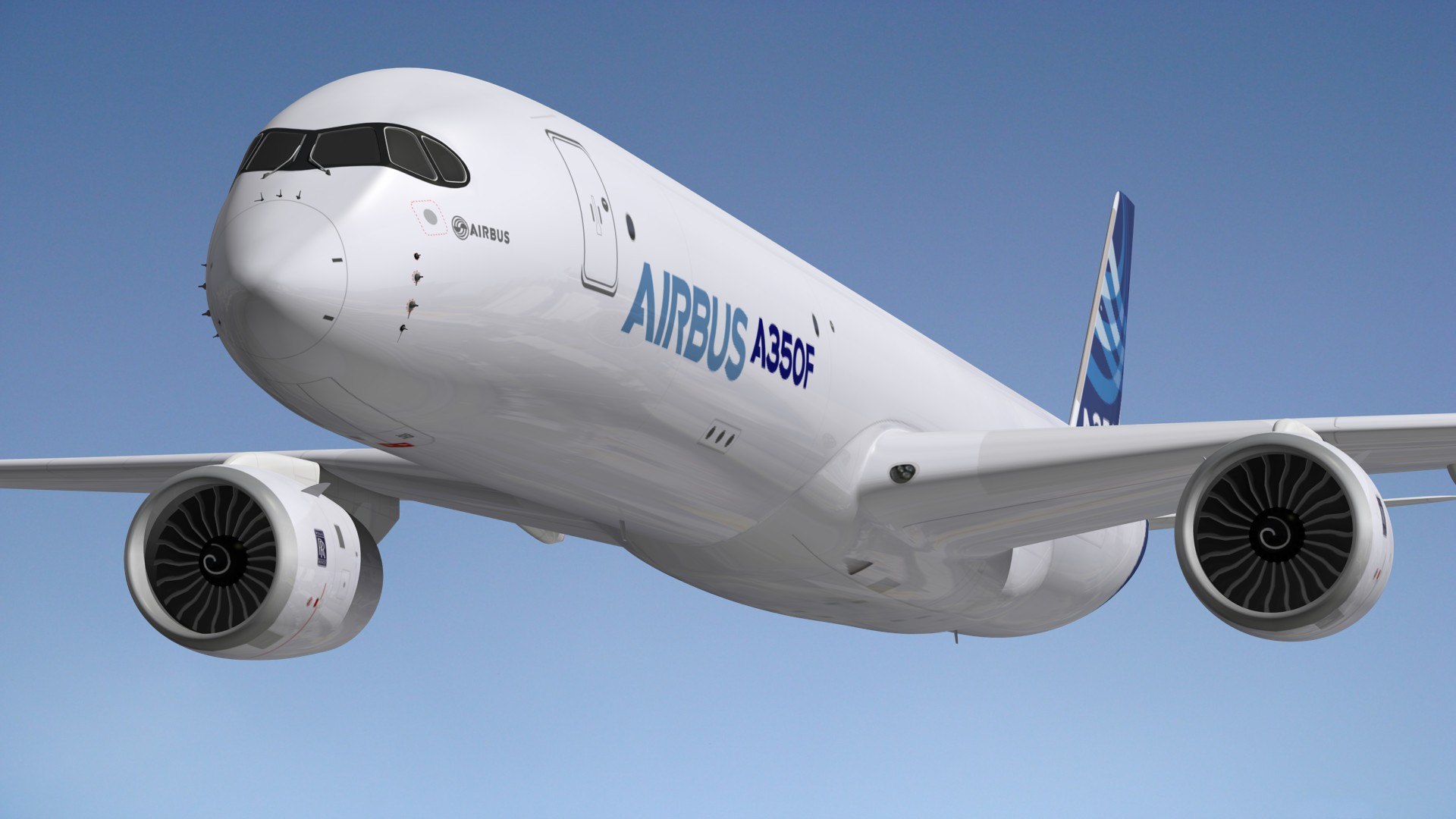 3D A350F House Colors - TurboSquid 2093157