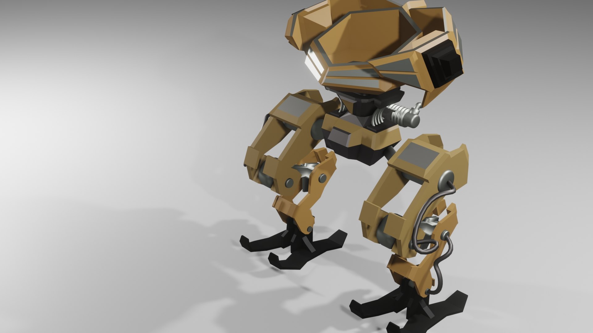 modelo 3d Luchador mecánico - TurboSquid 1970045