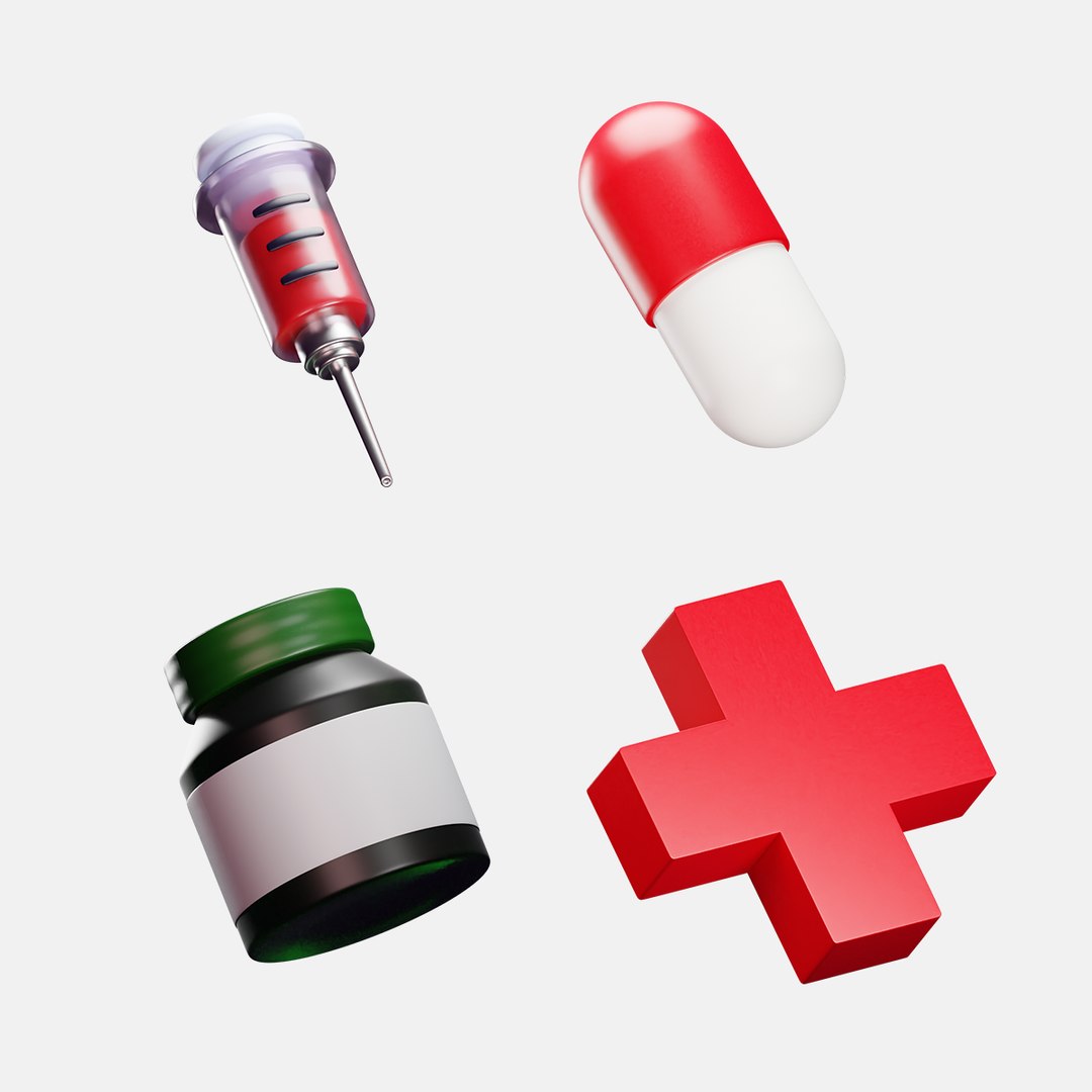 3d Medical Icon Pack 3D - TurboSquid 1966011