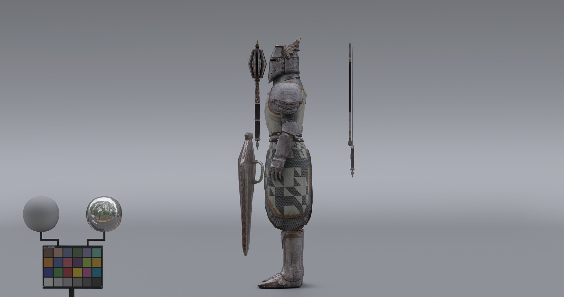 Crusader knight - rigged and photorealistic 3D - TurboSquid 2084446