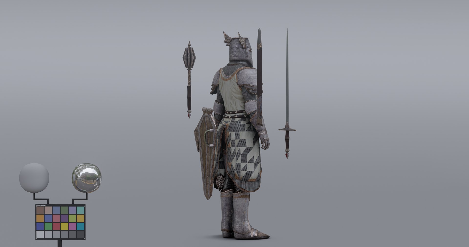 Crusader knight - rigged and photorealistic 3D - TurboSquid 2084446