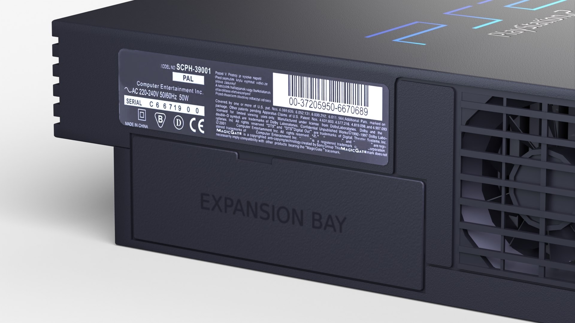 3D Sony PlayStation 2 FAT Model - TurboSquid 2019884