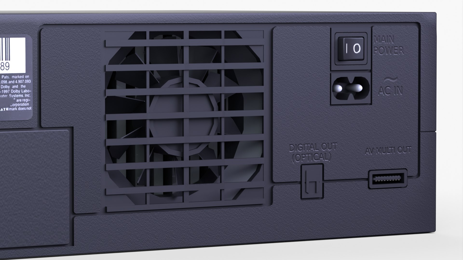 3D Sony PlayStation 2 FAT Model - TurboSquid 2019884