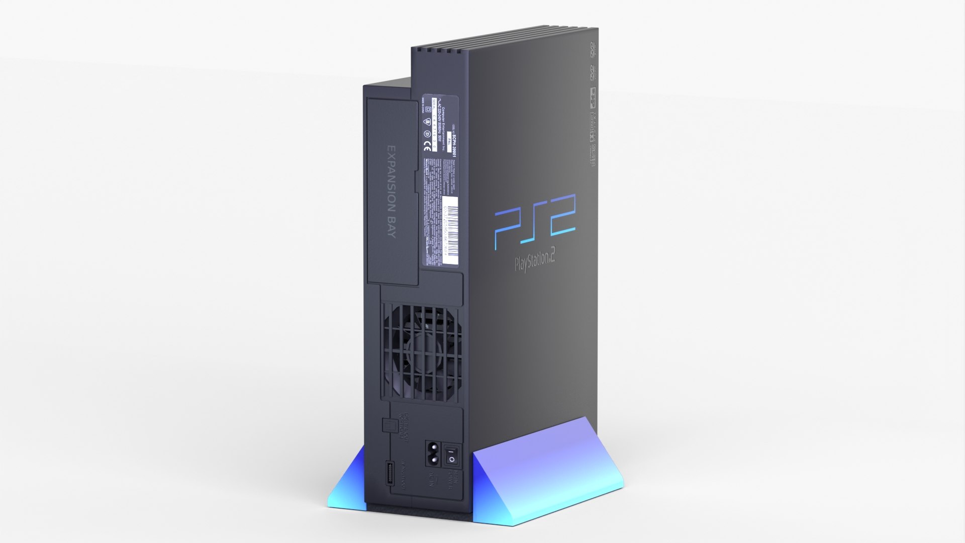 3D Sony PlayStation 2 FAT model - TurboSquid 2019884
