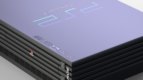 modelo 3d Sony PlayStation 2 FAT - TurboSquid 2019884