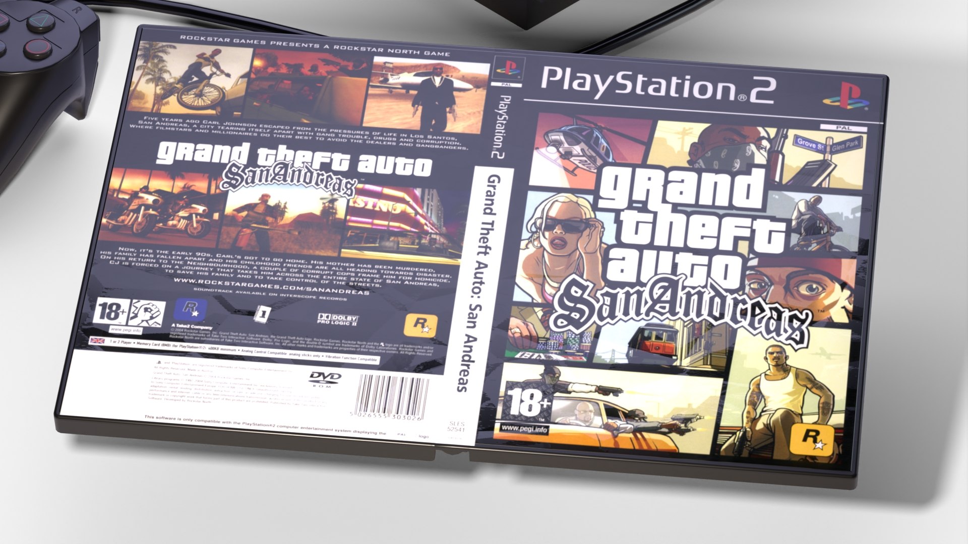3D Sony PlayStation 2 FAT model - TurboSquid 2019884