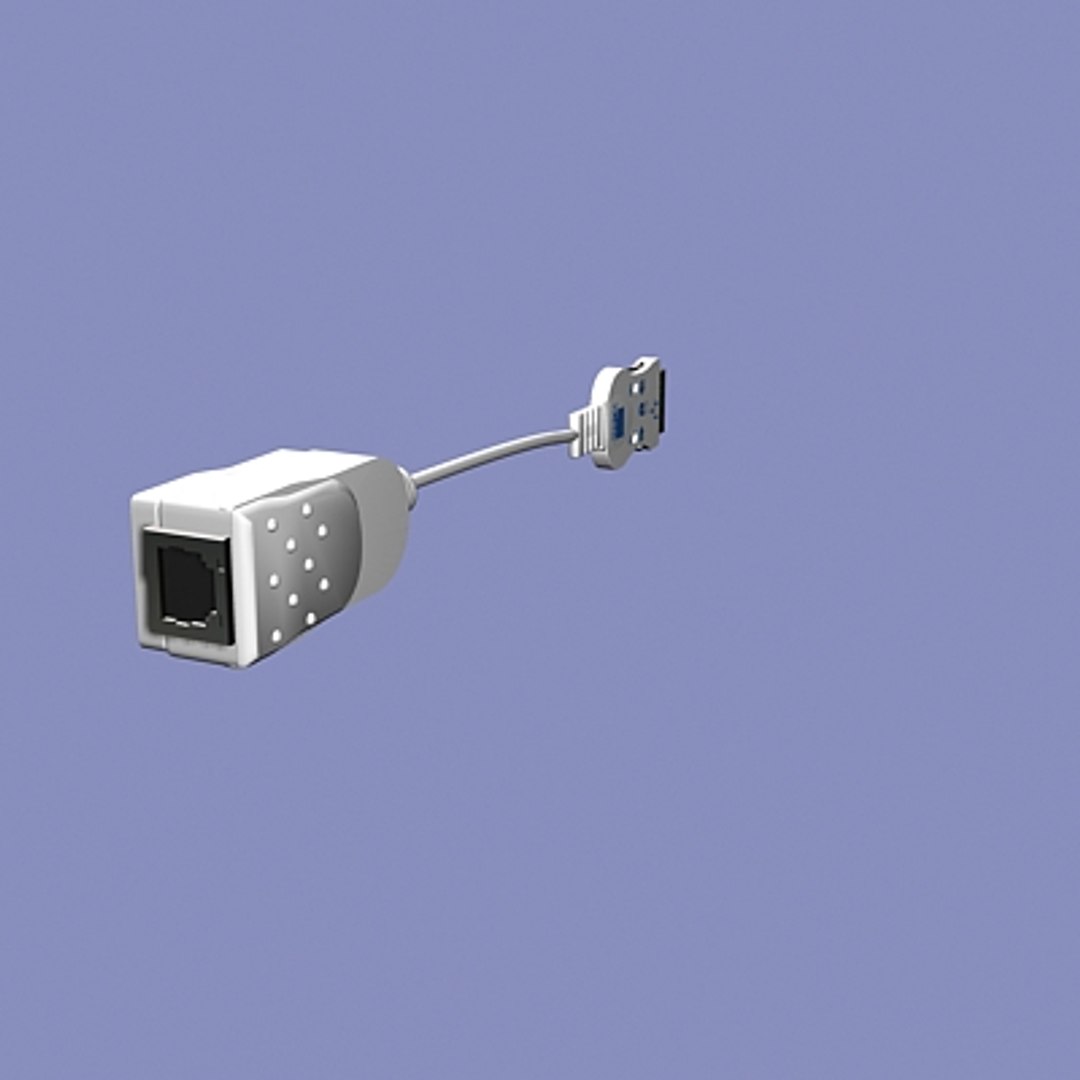 3d Laptop Pigtail Model