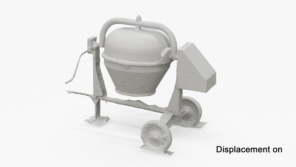 Concrete mixer 3D model - TurboSquid 1462451