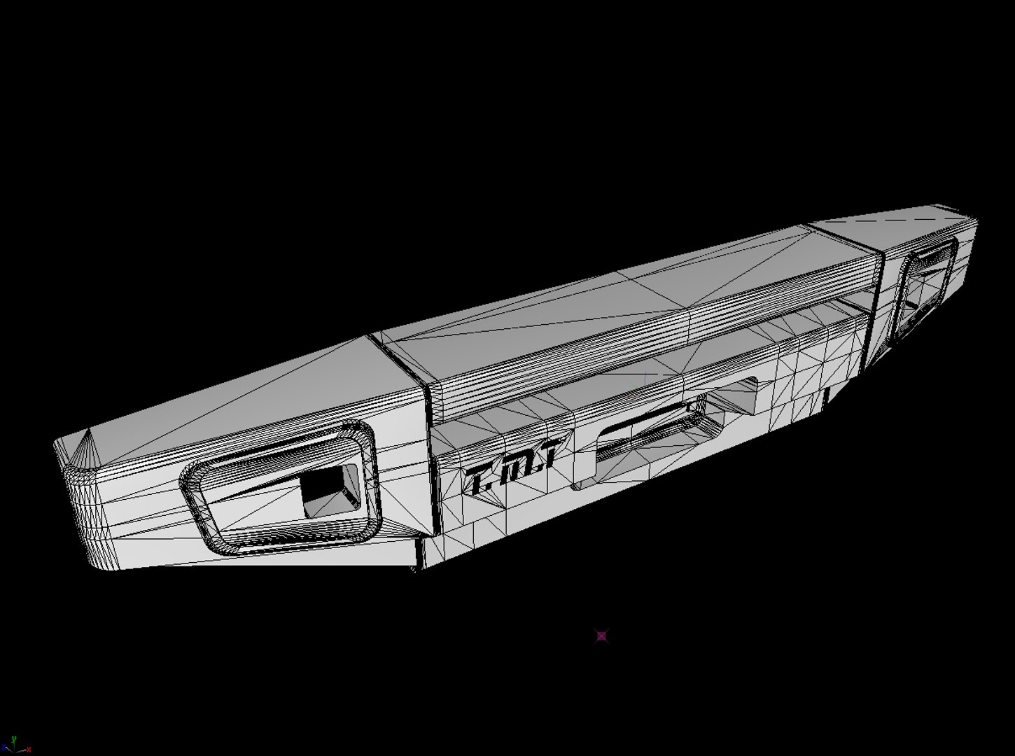 Bumper T M 3D - TurboSquid 1550167